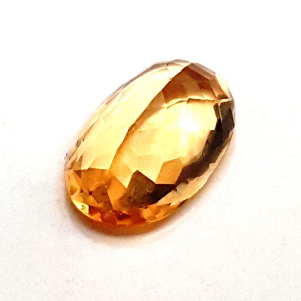 Topaze Impériale 3,00 Carats - Brésil Ovale allongée - Gemmius | Achat ...